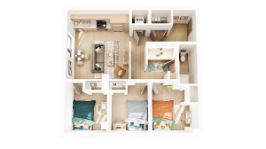 1, 2, 3, & 4 Bedroom Apartments In Seattle | The Accolade