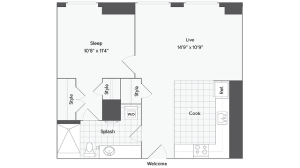 Floor Plan and Availability | Arrive Inner Harbor Apartment Homes for ...