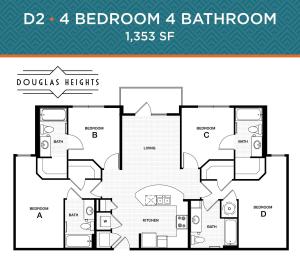 Floor Plans | UTC Housing | Douglas Heights