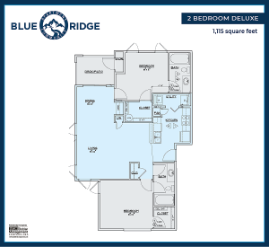 Studio - 2 Bed Apartments - Check Availability | Blue Ridge Apartments