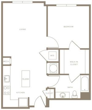 1 & 2 BR Apartments in Natick | Modera Natick Center