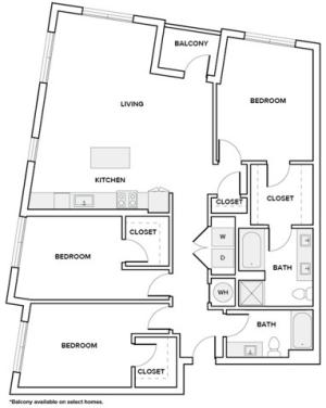 Floor Plans Modera Clarendon Apartments Arlington, VA