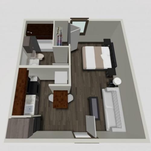 One Bedroom | 1 Bed Apartment | Northgate Apartments