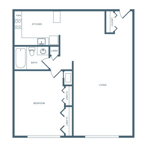S1 Renovated | Studio | Alister Arlington Ridge