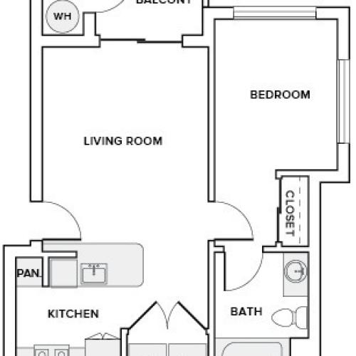 A03 | 1 Bed Apartment | Modera Lacey
