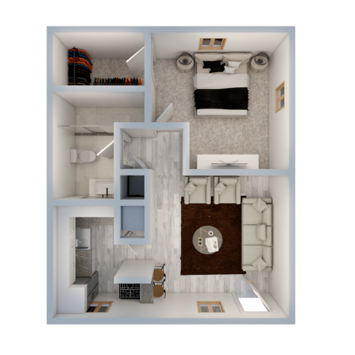 A1 Studio Fully Renovated | Studio | Stonebridge Manor