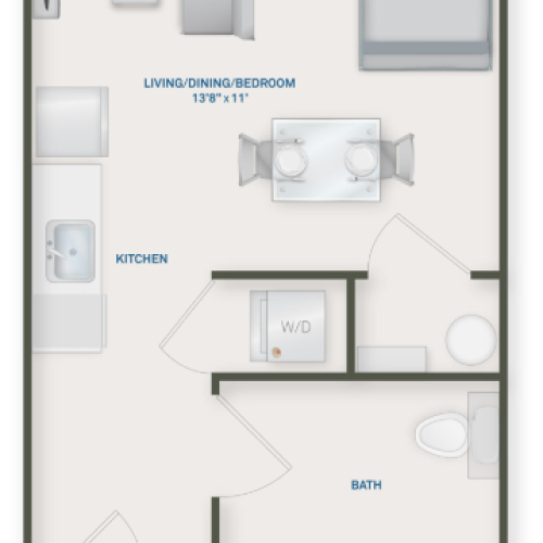Edge | 2 Bed Apartment | Timberlake Park Apartments
