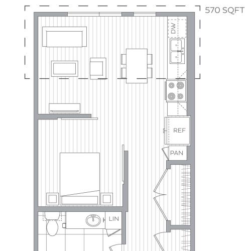 A | Studio | Hanover Northgate