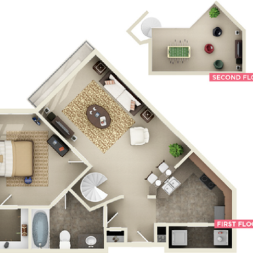 3X3 Loft | 3 Bed Apartment | Centre Suites II